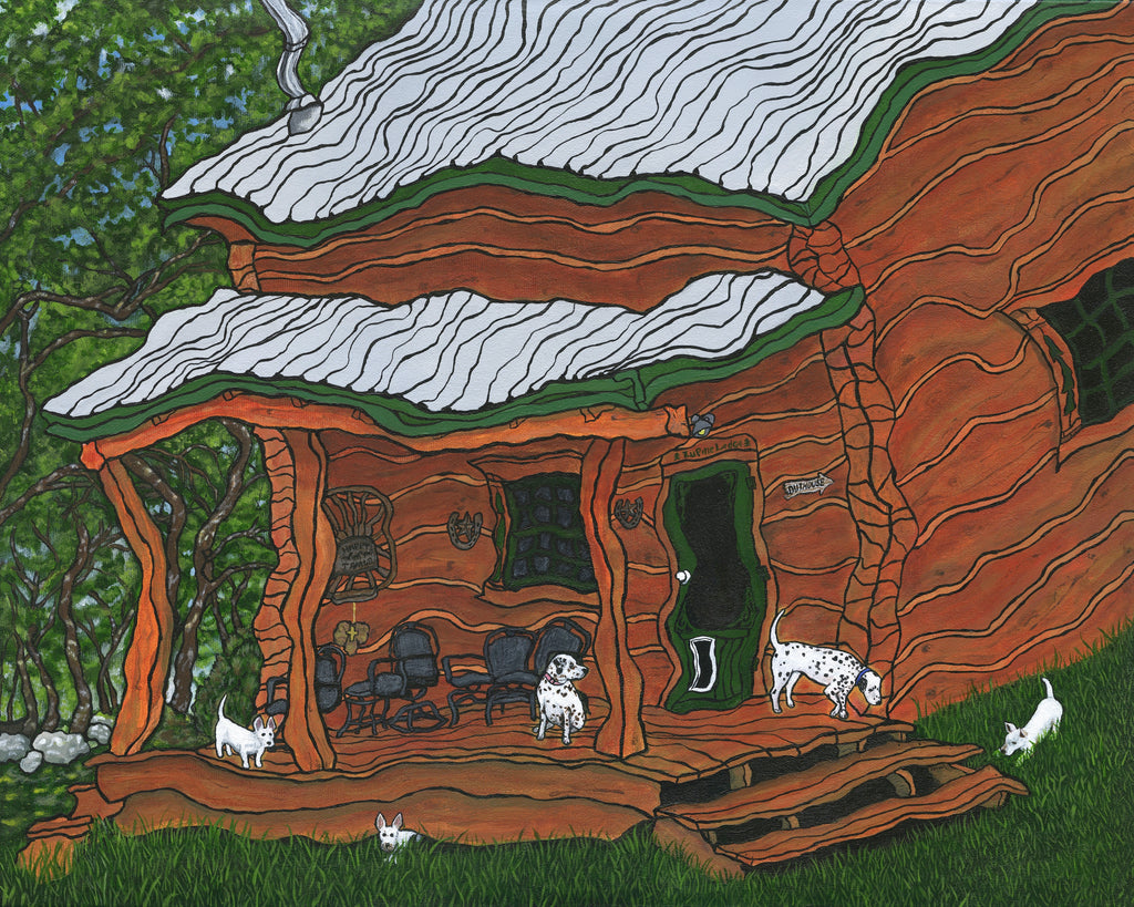 Lupine Lodge – Dawn Langstroth Art