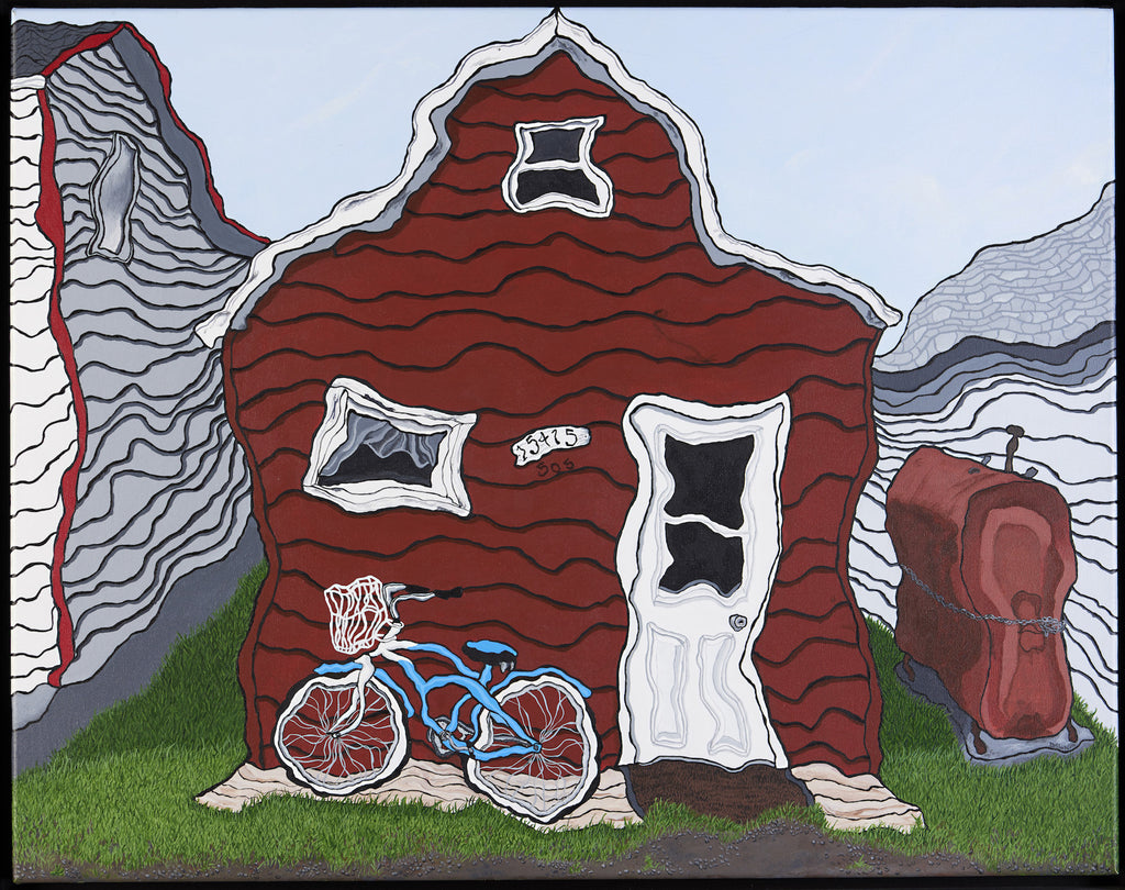 Cheticamp Bicycle – Dawn Langstroth Art