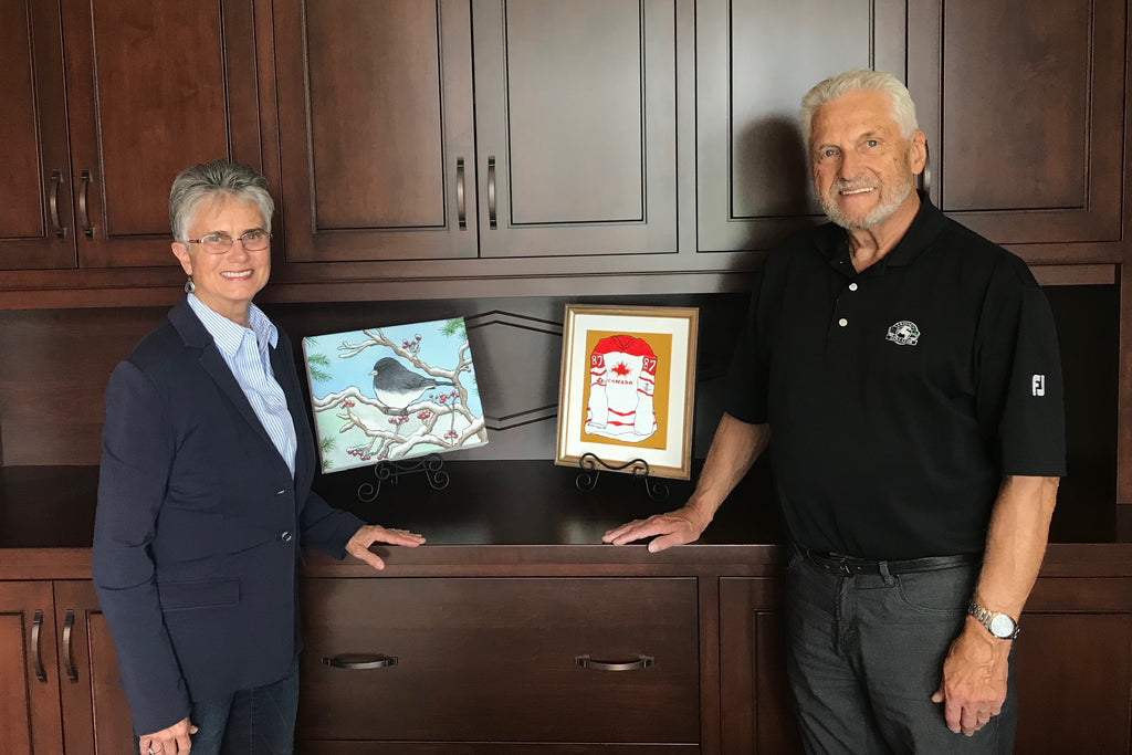 Bill and Sue Swinimer - Creativity Patrons – Dawn Langstroth Art