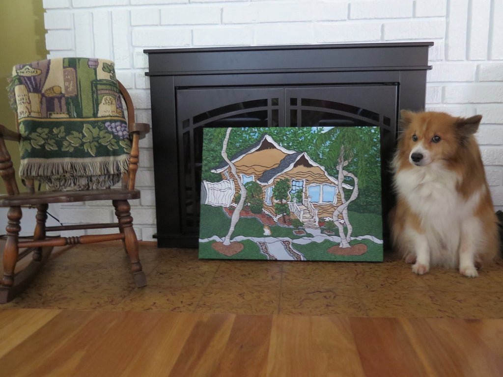 Kip's Yard – Dawn Langstroth Art