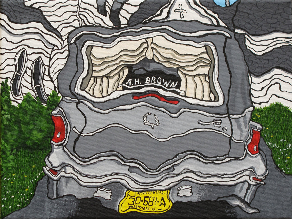 Springhill Hearse – Dawn Langstroth Art